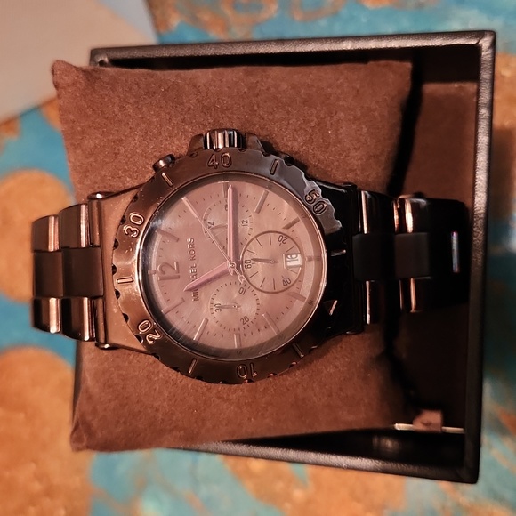 Michael Kors | Accessories | Michael Kors Brown Watch Mk559 | Poshmark